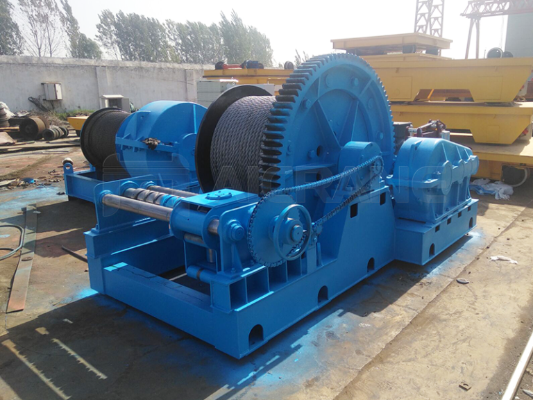 JM 30 Ton Tug Winch for Nigeria Customer - AICRANE