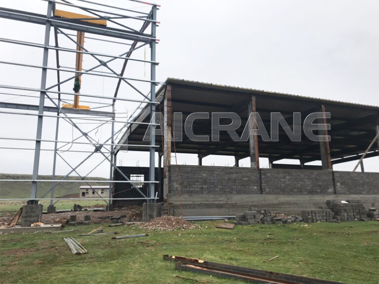 Crane Steel Structures - Steel Building With Overhead Crane