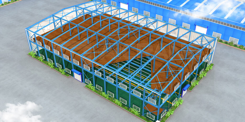 Steel Structure for Sale - Design of Steel Structures - Aicrane