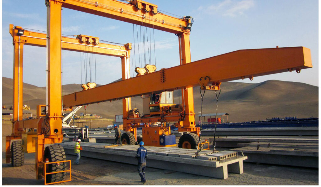 Overhead And Gantry Cranes In Precast Concrete Industry