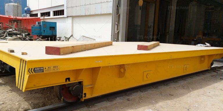 200T Material Transfer Cart For Steel Structure Processing Plant