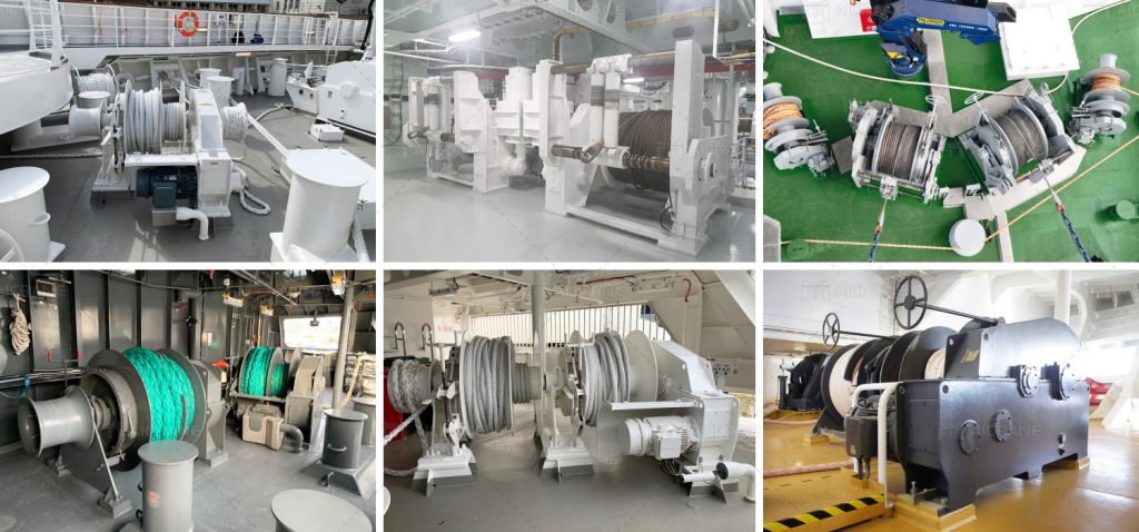 Mooring Winch - Electric & Hydraulic Mooring Winches - Aicrane