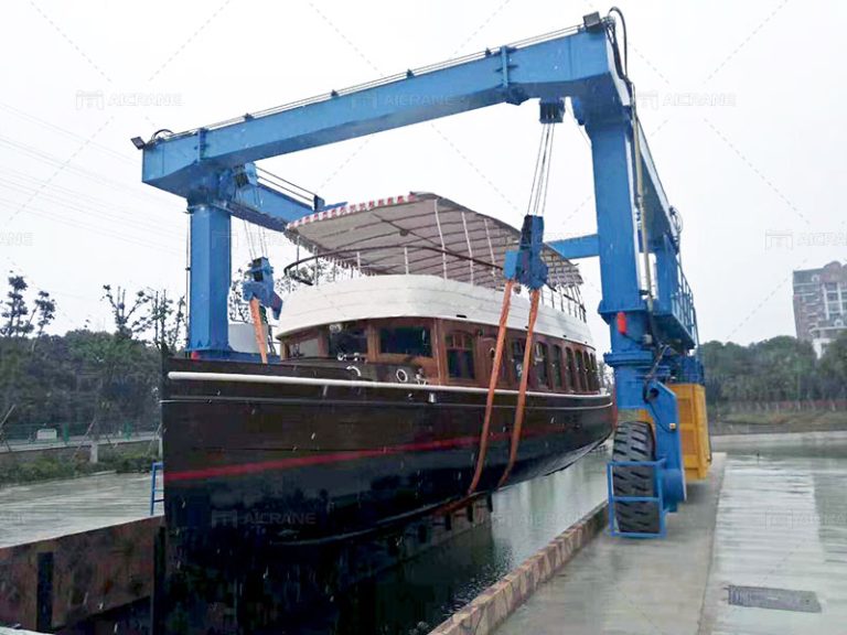 Boat Travel Lift - Aicrane 25-1200 Ton Boat Handling Solution