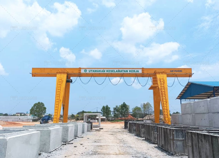 Single Girder Gantry Crane - Aicrane Gantry Cranes for Sale