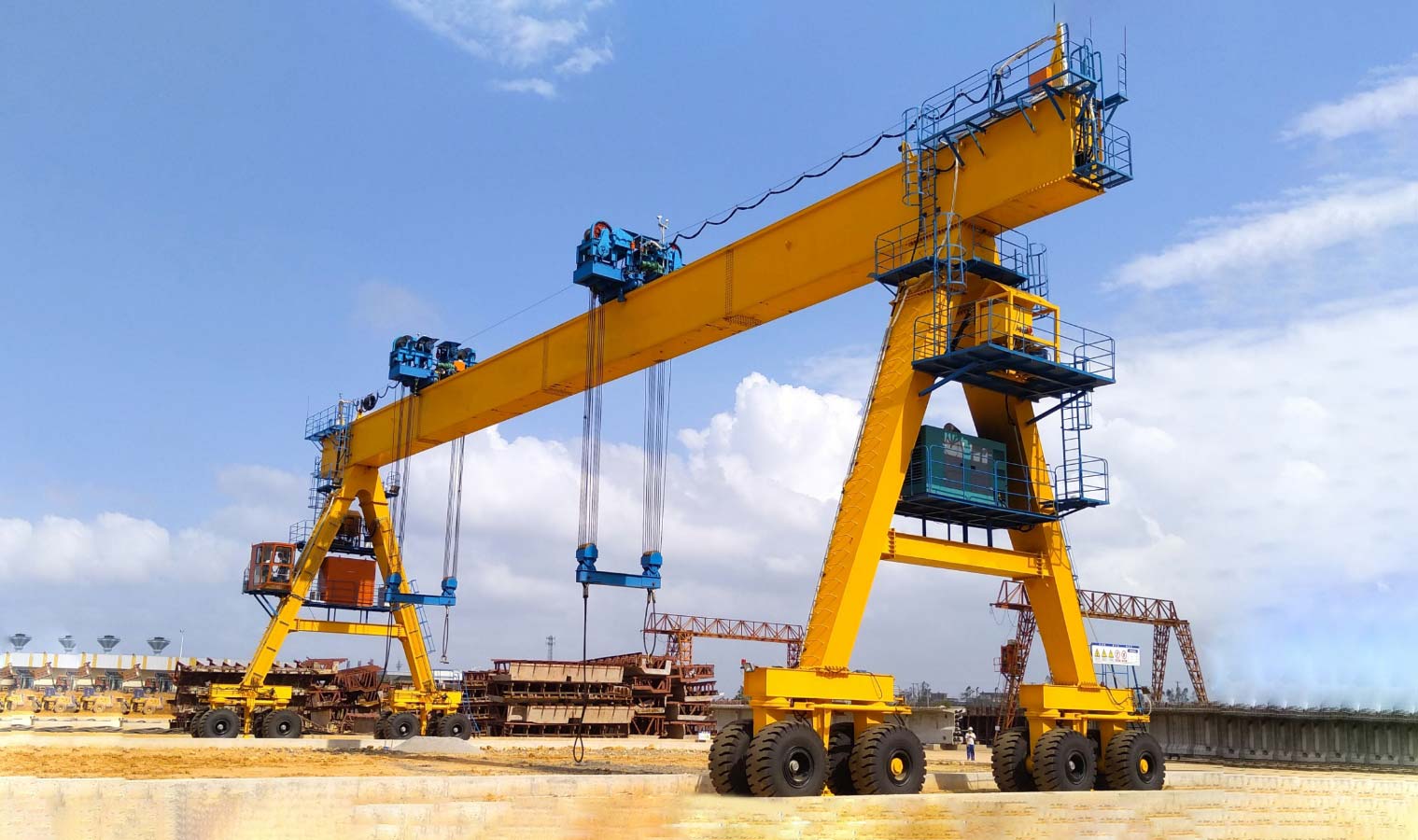 Rubber Tyred Gantry Crane - Aicrane Lifting Solutions