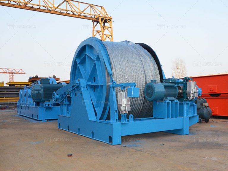 Slipway Winch - Aicrane Winch Solutions for Shipyards