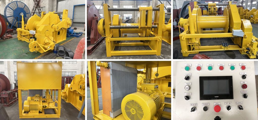 Barge Winch - Aicrane Winch Solution for Maritime Operation
