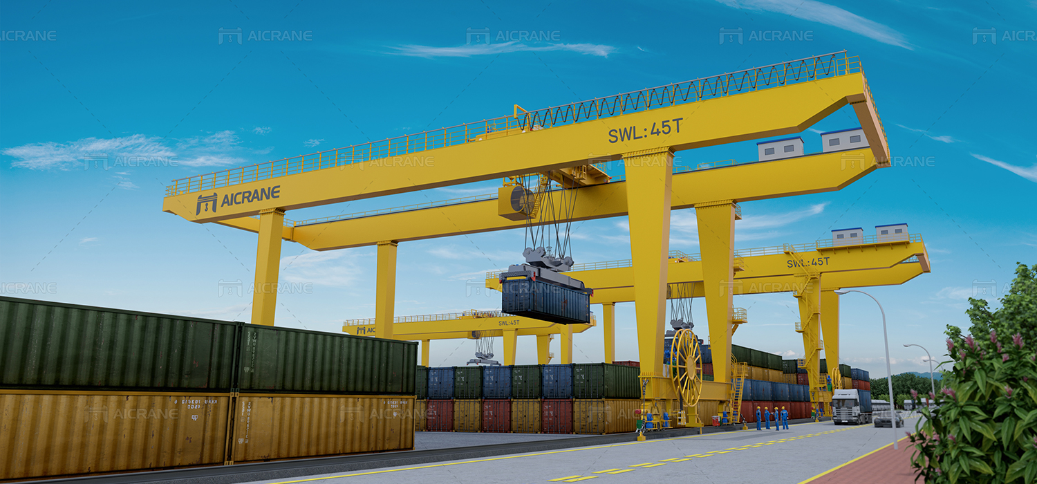 Container Gantry Crane | RMG Container Cranes | Aicrane