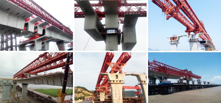 Different Construction Methods for Launching Gantry Cranes