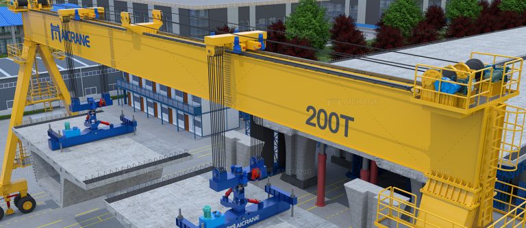 Straddle Carrier Crane - Gantry Crane Solutions For Beam Lifting