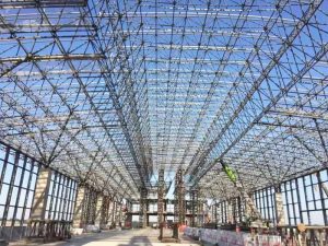 Steel Grid Structure - Grid Structure for Hangars, Stadiums