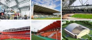 Steel Grid Structure - Grid Structure for Hangars, Stadiums