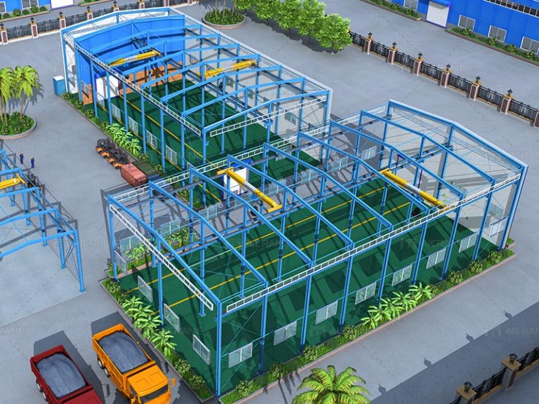 Steel Structure Factory - Aicrane Steel Structure Solutions
