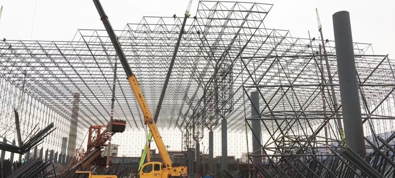 Steel Grid Structure - Grid Structure for Hangars, Stadiums