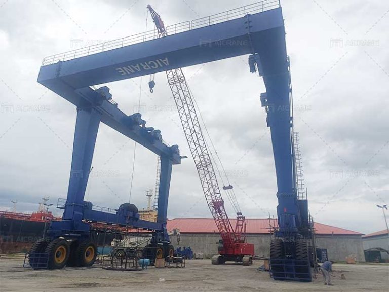 Boat Travel Lift - Aicrane 25-1200 Ton Boat Handling Solution