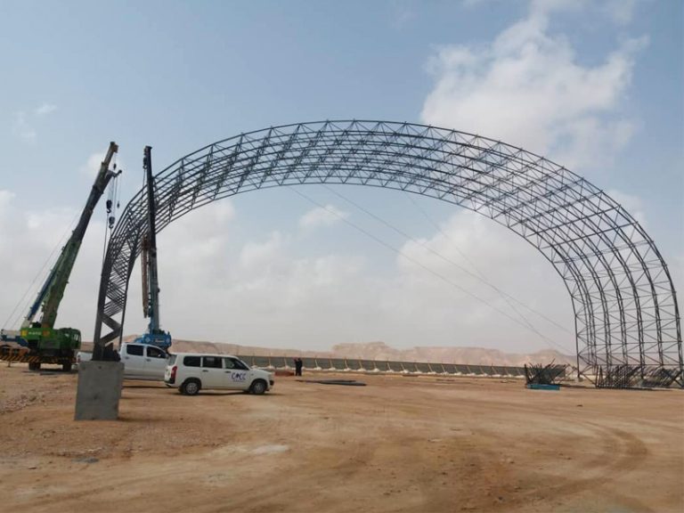 Steel Grid Structure - Grid Structure for Hangars, Stadiums