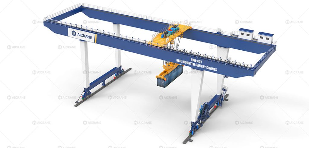 Rail Mounted Gantry Crane (RMG) | Aicrane