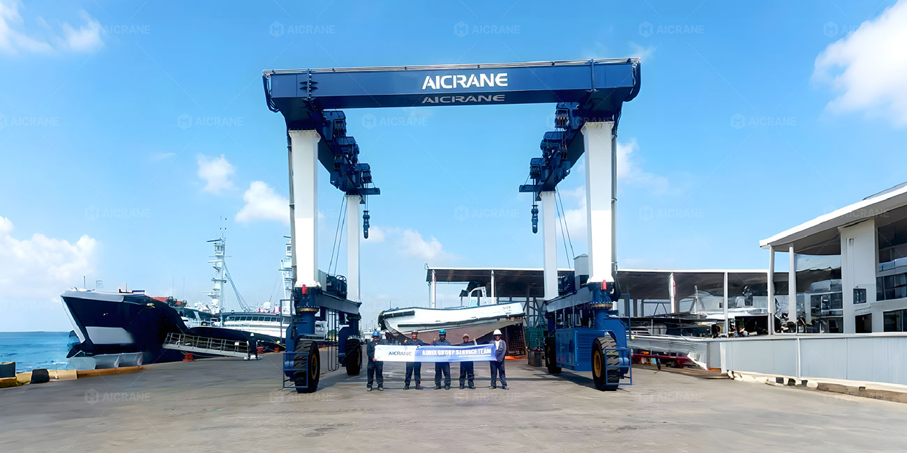 Grúa pórtico móvil | 100 % adaptada a su obra - Aicrane