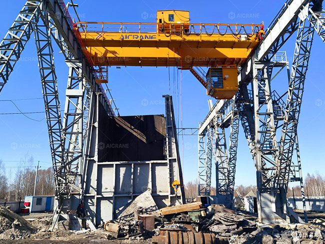 Scrap Handling Crane For Steel Mills, Scrapyards