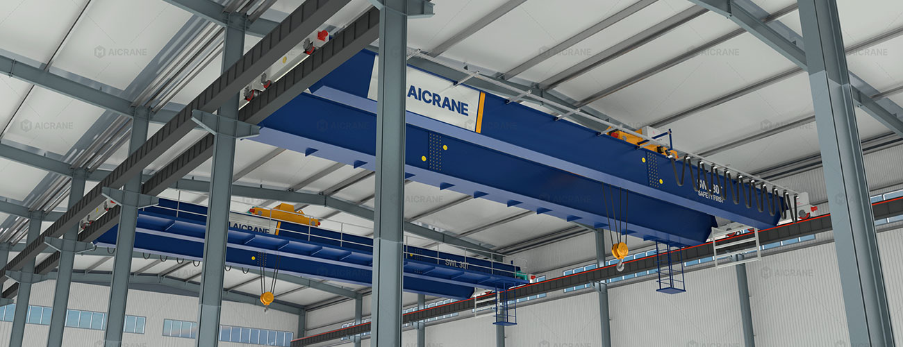 32 Ton Overhead Crane for Precision Manufacturing in Costa Rica